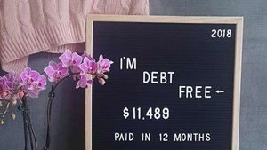 From drowning to debt free: how I paid off $11,489 in a year | Money ...